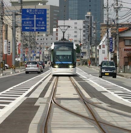 Innovative strategy for extension railway line Toyama, Japan