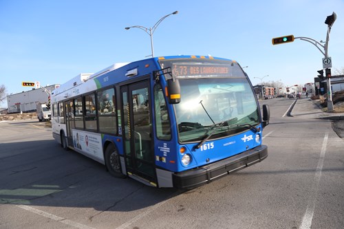 Opticom TSP increased ridership and performance for Laval