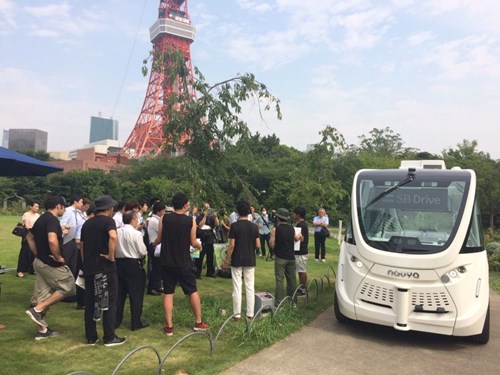 Autonomous shuttle maker NAVYA enters the Japanese market