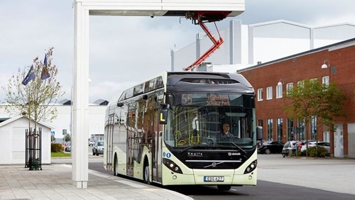 Volvo Buses receives order for 13 electric buses from Malmo in Sweden