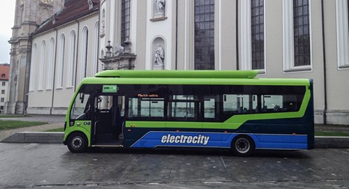 Wrightbus showcases the first vehicles from its new range of electric buses